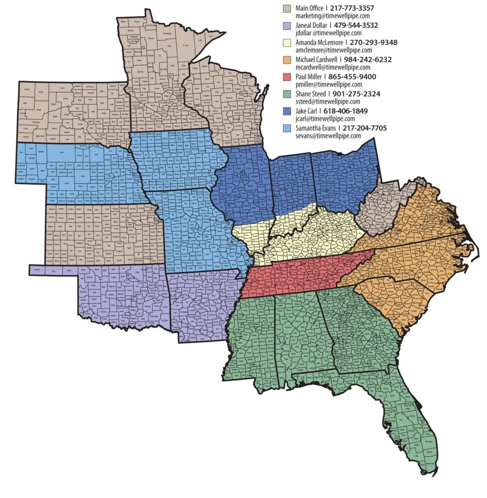 Timewell Drainage Products | Contact Us