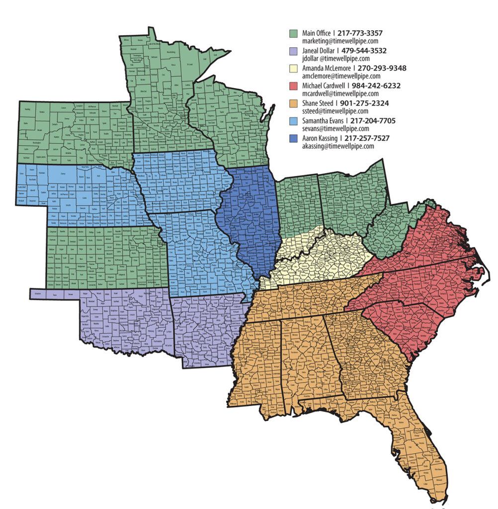 Timewell Drainage Products | Contact Us